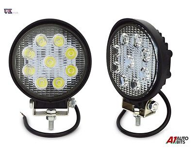 HIGH POWER 12V 24V LED WORK LAMP FLOOD LIGHT TRUCK CAR 4X4 TRAILER ...