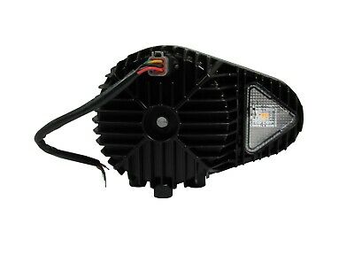 Pair For JCB Telehandler Loader Loadall Headlight Head Led Lights Wired ...