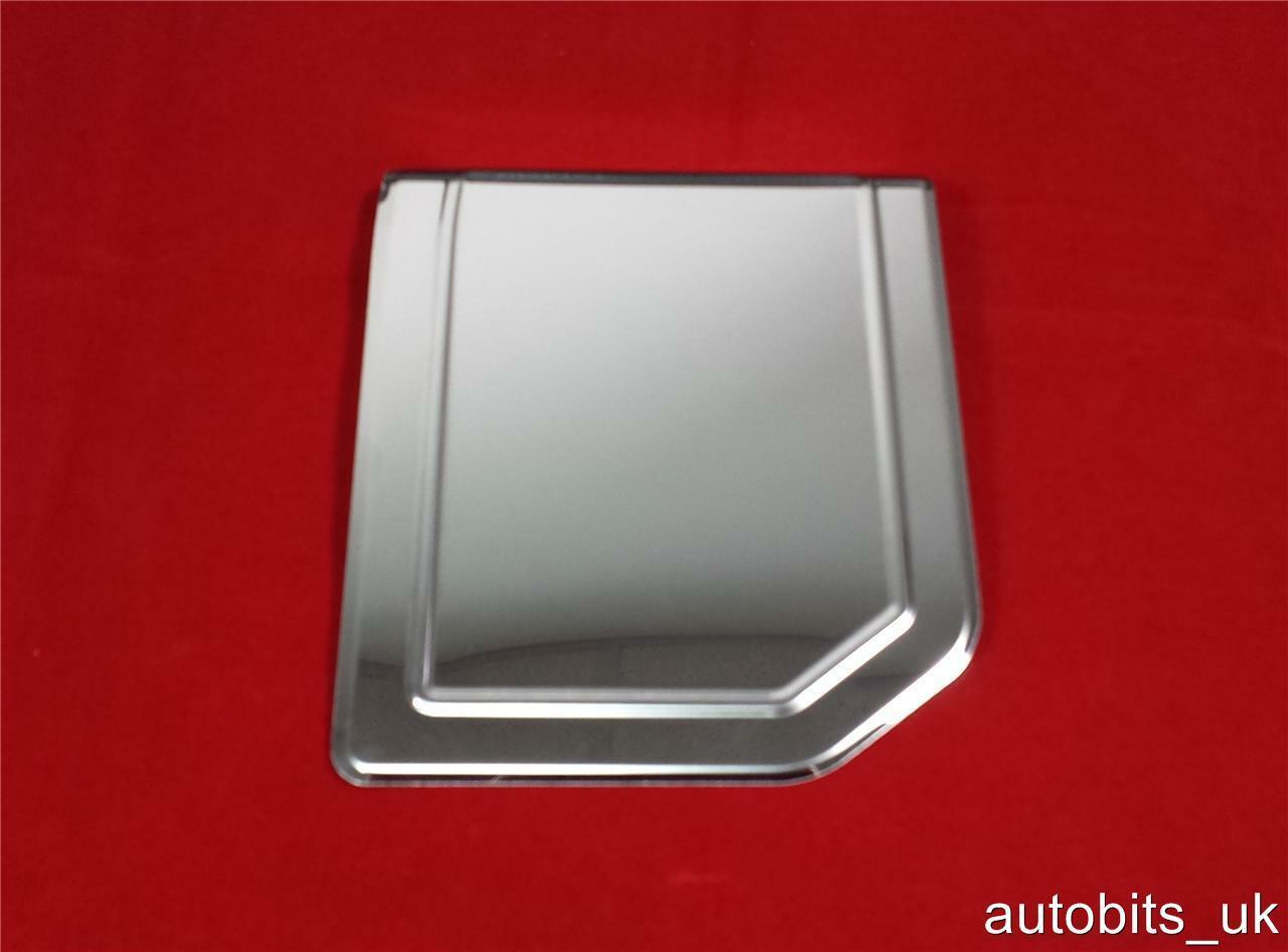 VW TRANSPORTER T4 CARAVELLE CHROME FUEL TANK PETROL FLAP COVER STEEL ...